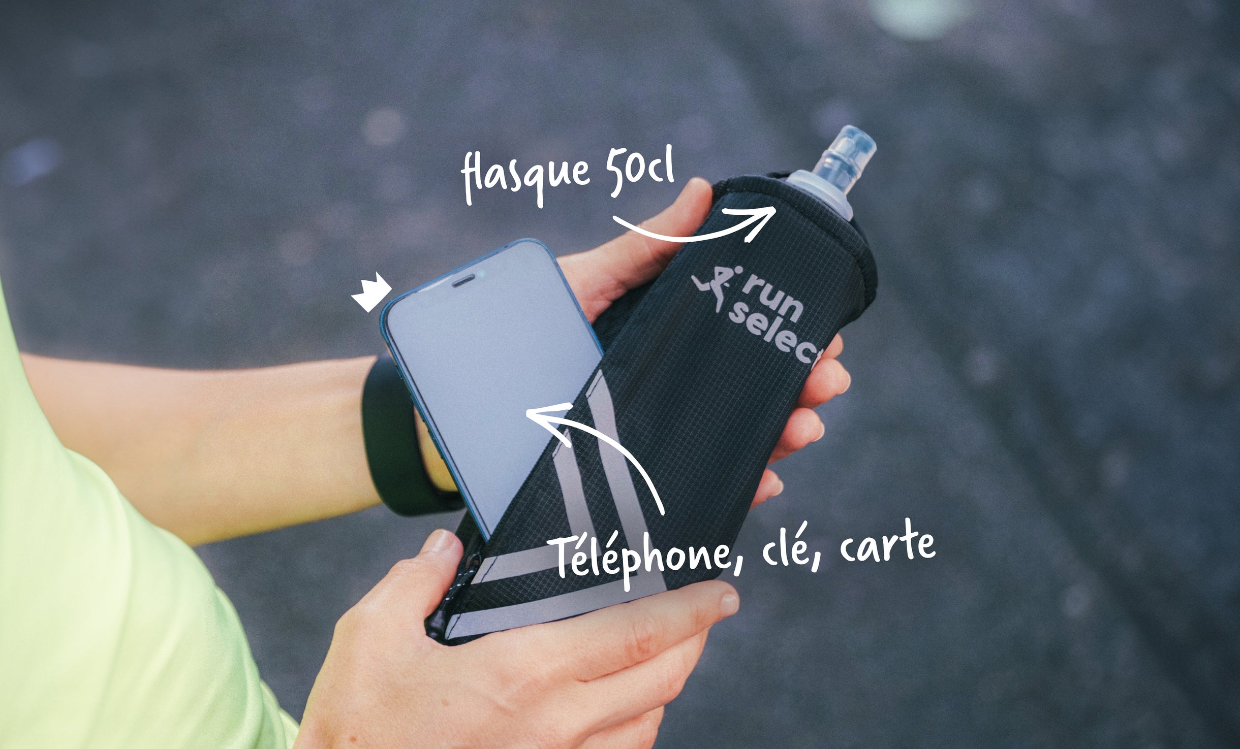 Emportez l'essentiel avec la gourde Running Run Select